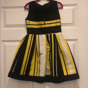 Byblos | Dresses | Byblos Girls Dress Blackwhiteyellow | Poshmark